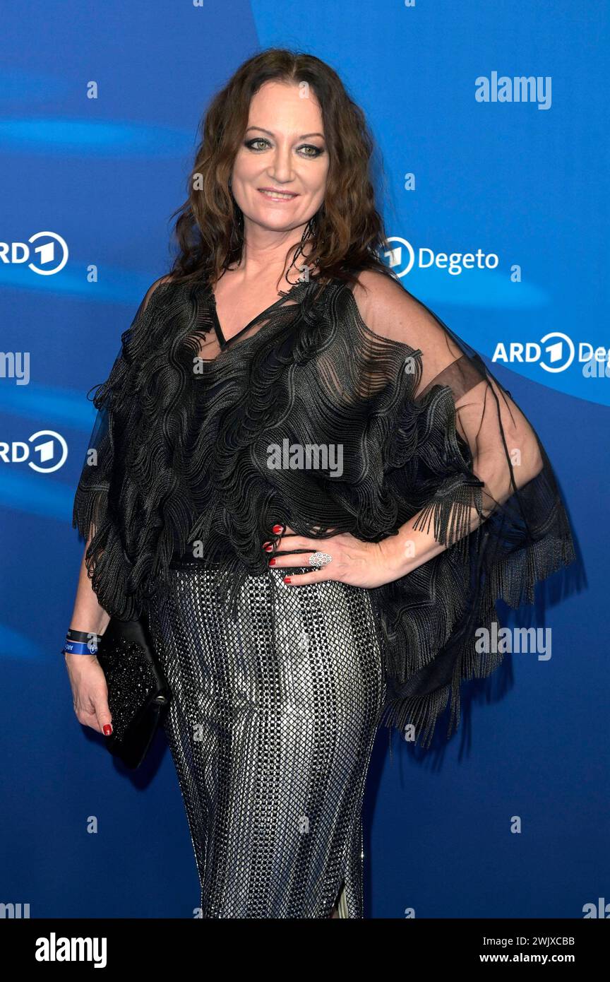 Natalia Wörner bei der ARD Blue Hour 2024 im Rahmen der Berlinale 2024 ...