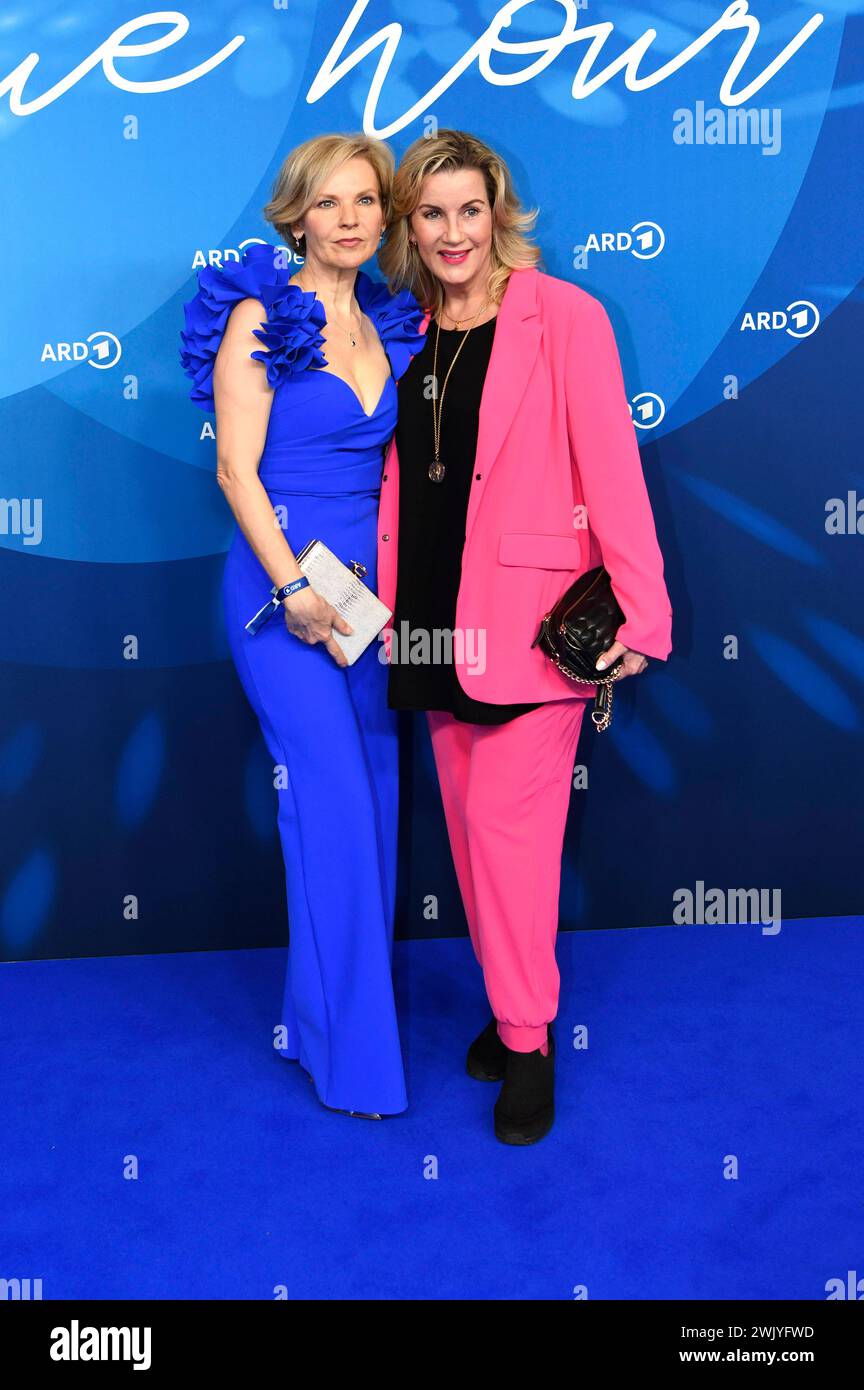 Andrea Kathrin Loewig und Alexa Maria Surholt bei der ARD Blue Hour ...