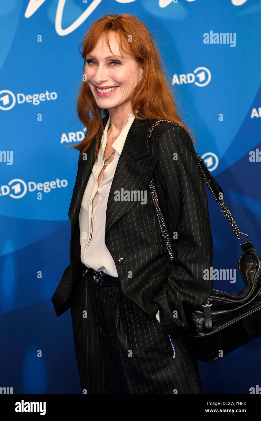 Andrea Sawatzki bei der ARD Blue Hour 2024 im Rahmen der Berlinale 2024 ...