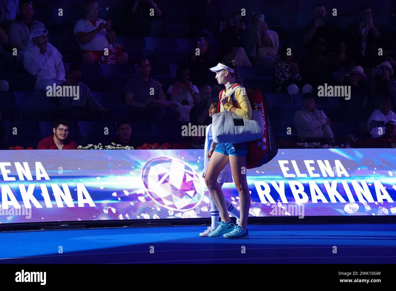 Einige Momente nach dem Finale der Qatar TotalEnergies Open 2024 ...