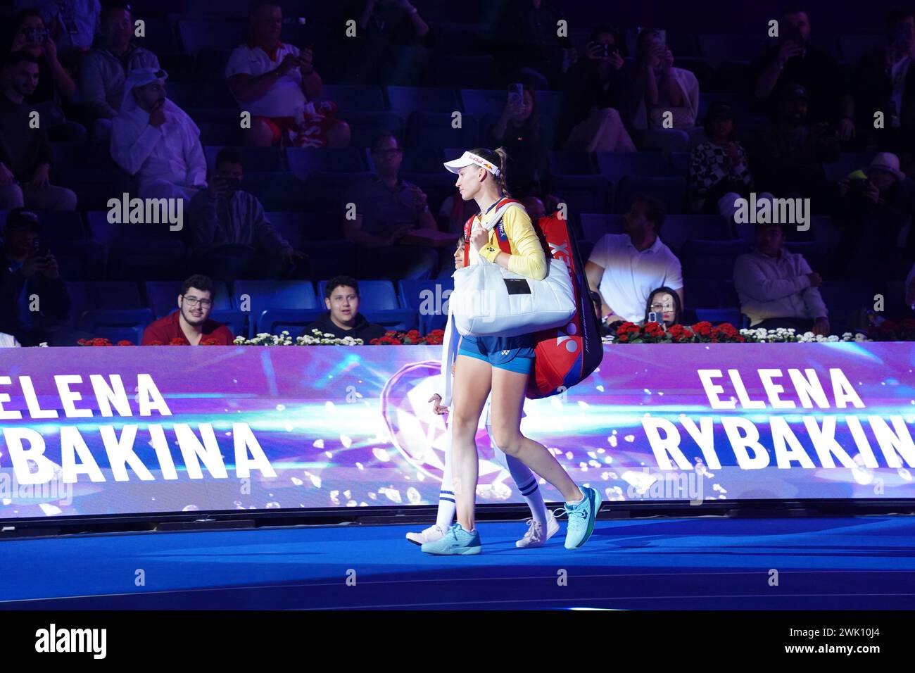 Einige Momente nach dem Finale der Qatar TotalEnergies Open 2024 ...