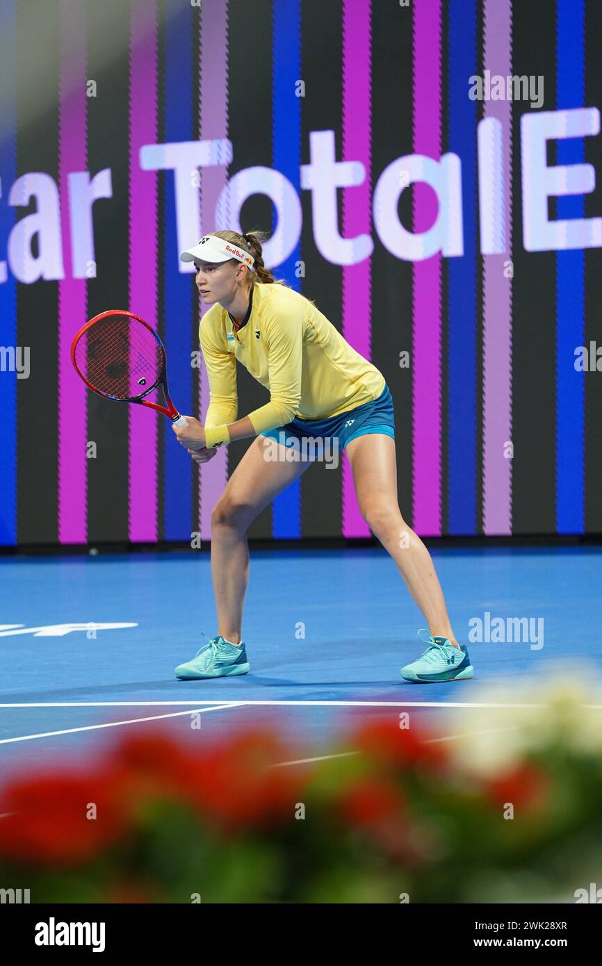 Einige Momente nach dem Finale der Qatar TotalEnergies Open 2024 ...