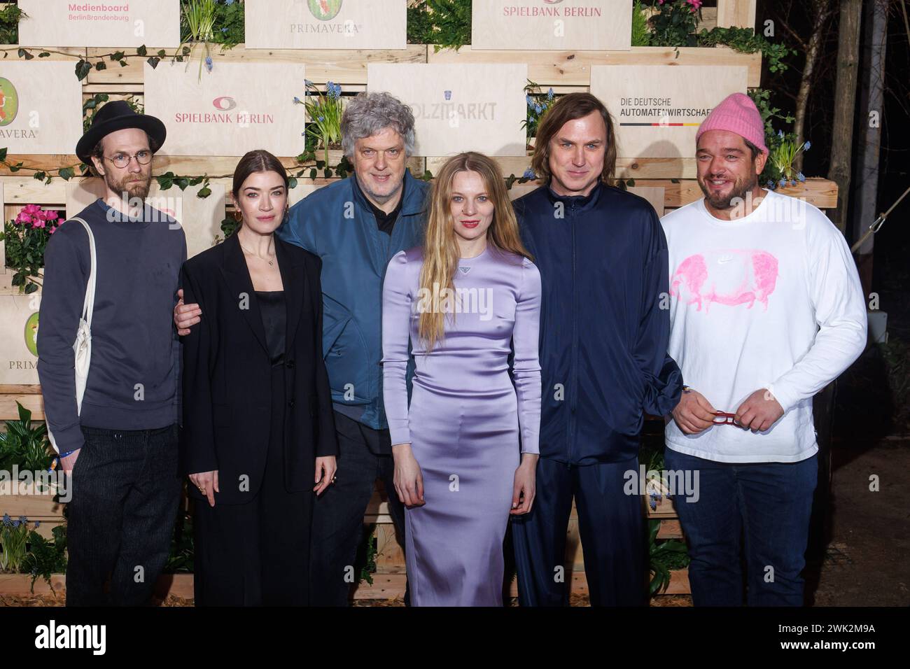 Berlinale Medienboard Party 2024 Matthias Glasner, Lilith Stangenberg ...