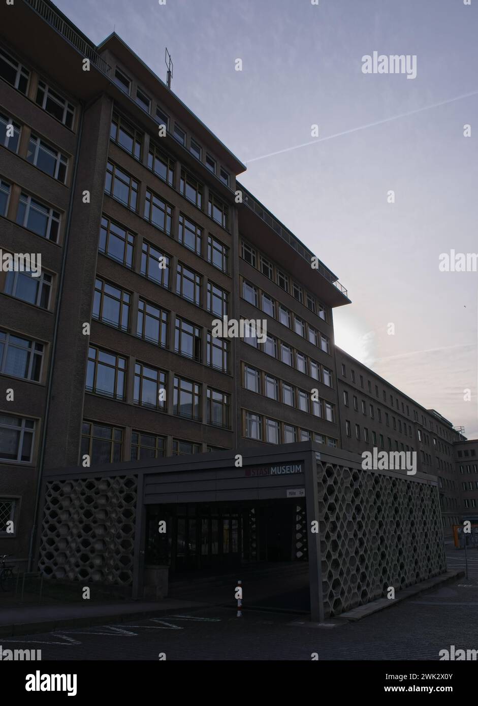 Berlin - 30. Januar 2024: Stasi-Quartier, Museum, Gedenkstätte und ...