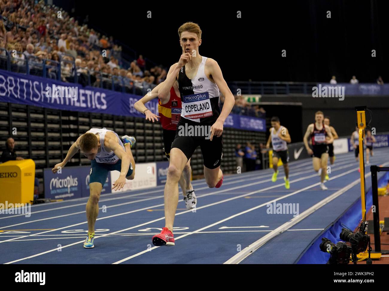 Piers Copeland gewinnt am zweiten Tag der Microplus UK Athletics Indoor ...