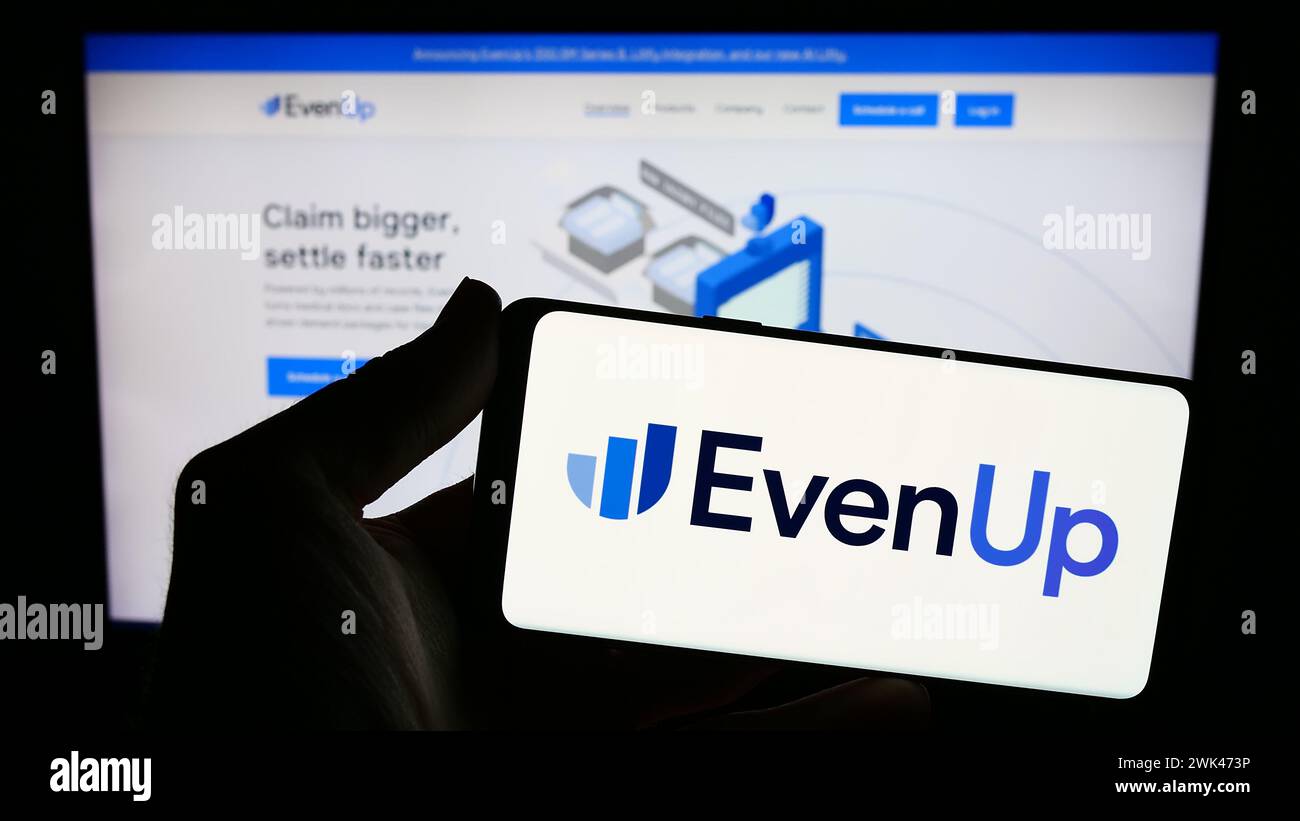 Evenup logo -Fotos und -Bildmaterial in hoher Auflösung – Alamy