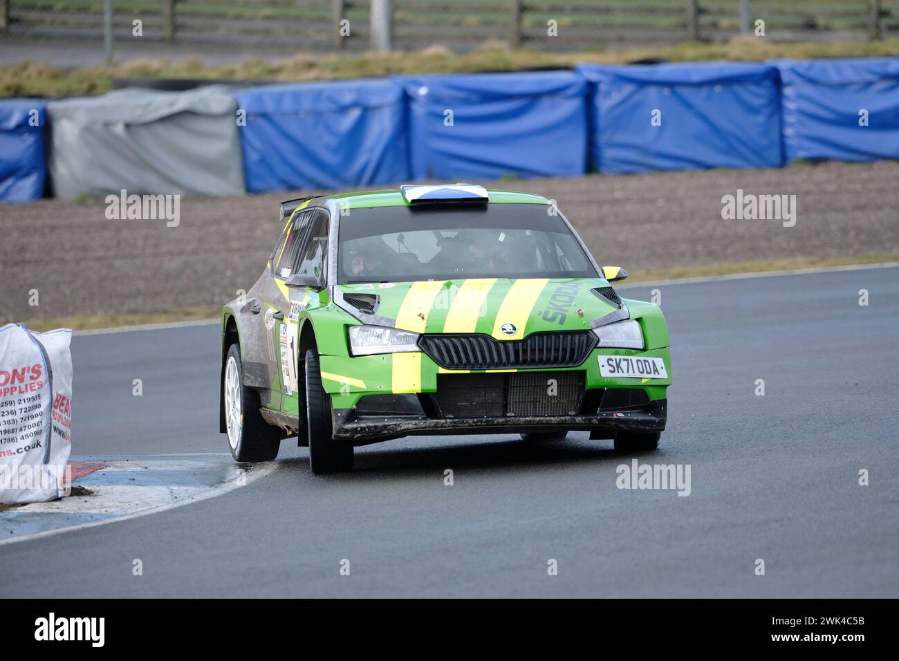 Dunfermline, Großbritannien. Februar 2024. Border Ecosse Car Club ...