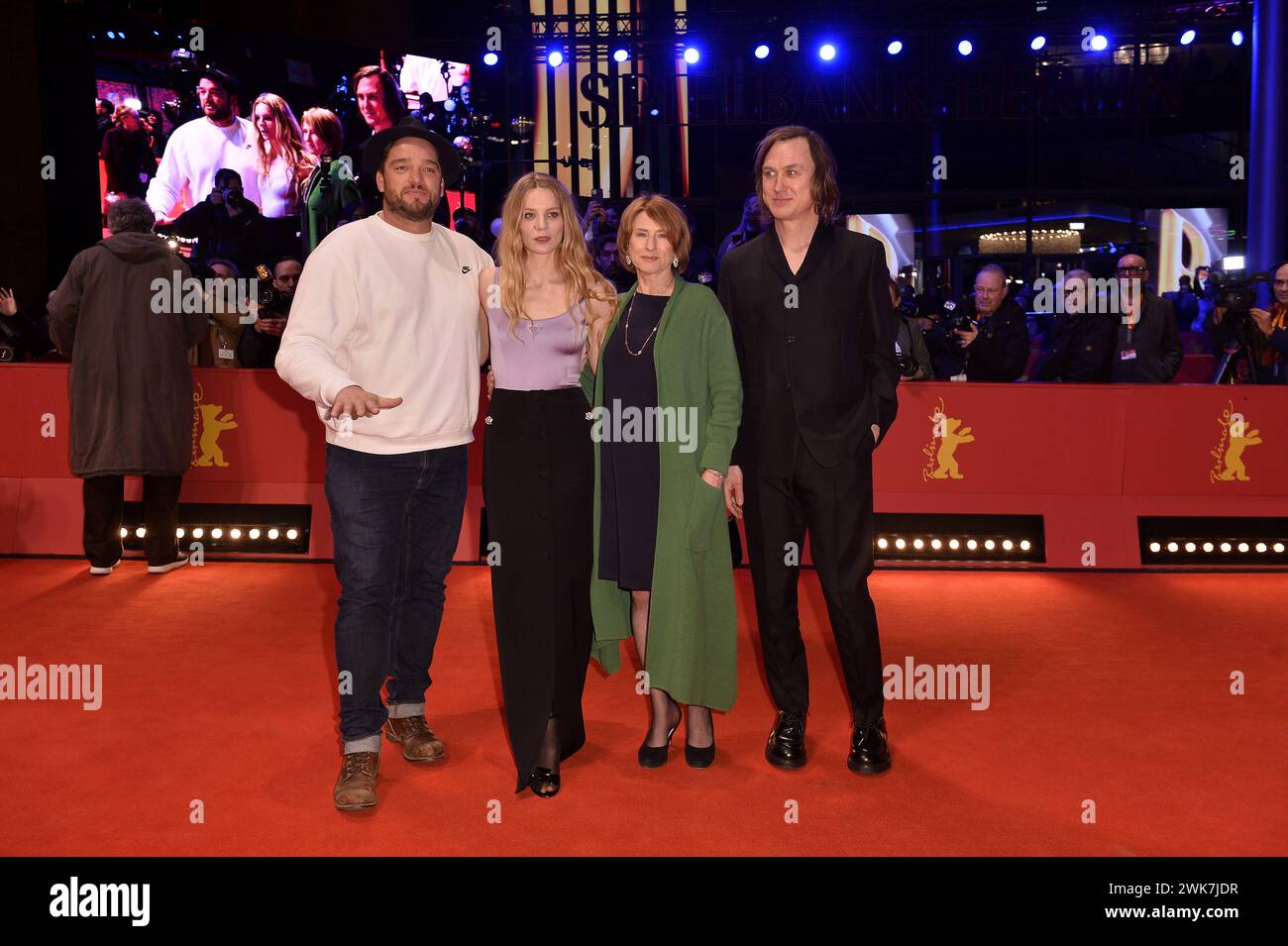 Ronald Zehrfeld, Corinna Harfouch, Lilith Stangenberg und Lars Eidinger ...
