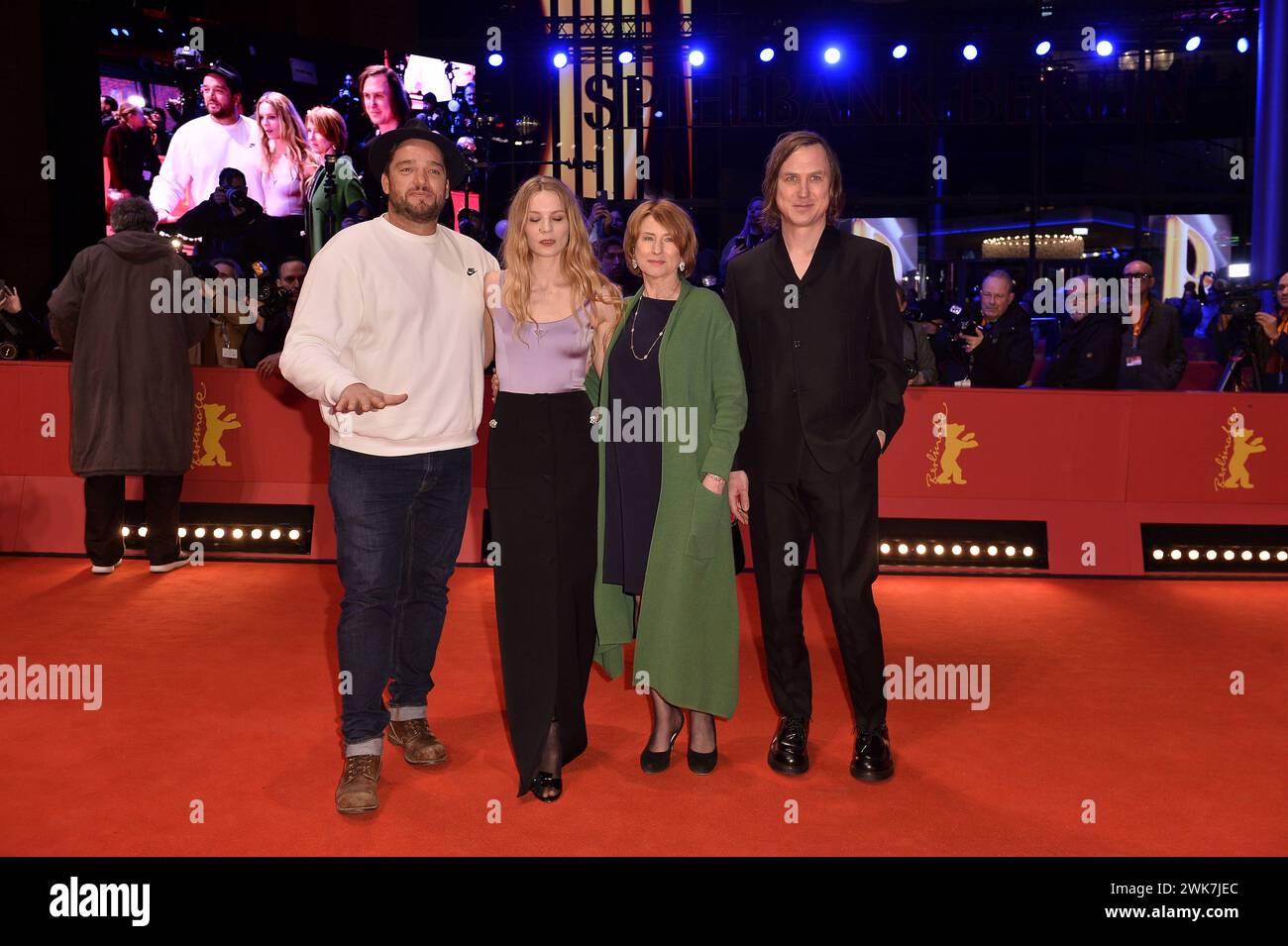 Ronald Zehrfeld, Corinna Harfouch, Lilith Stangenberg und Lars Eidinger ...