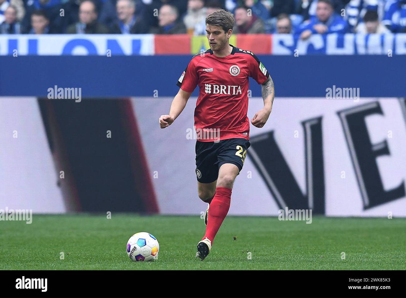Fußball 2. Bundesliga 22. Spieltag FC Schalke 04 - SV Wehen Wiesbaden ...