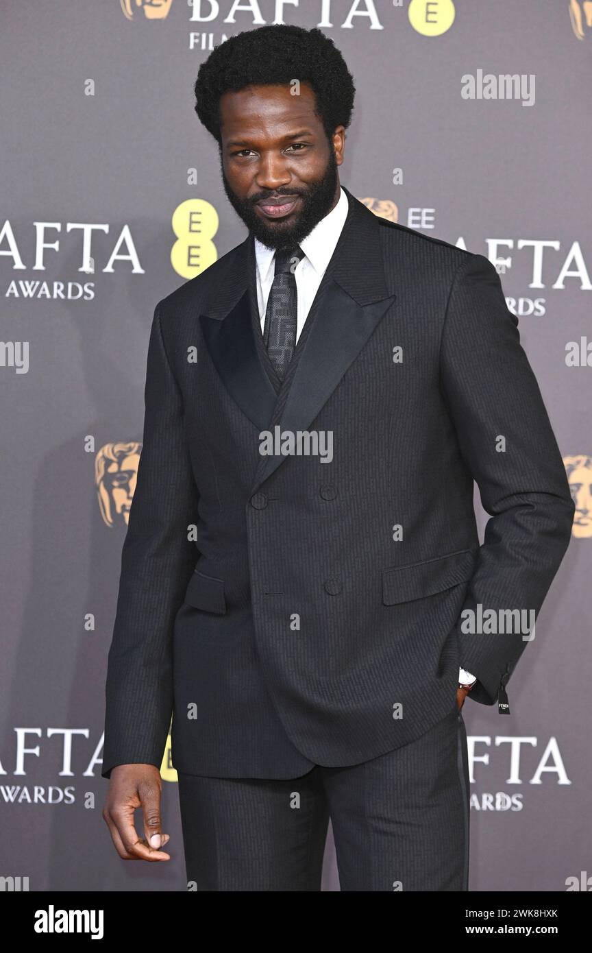 Sope Dirisu bei der Verleihung der BAFTA Film Awards 2024 / 77. British ...