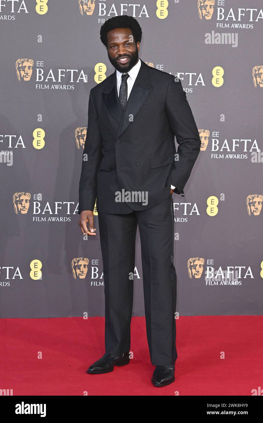 Sope Dirisu bei der Verleihung der BAFTA Film Awards 2024 / 77. British ...