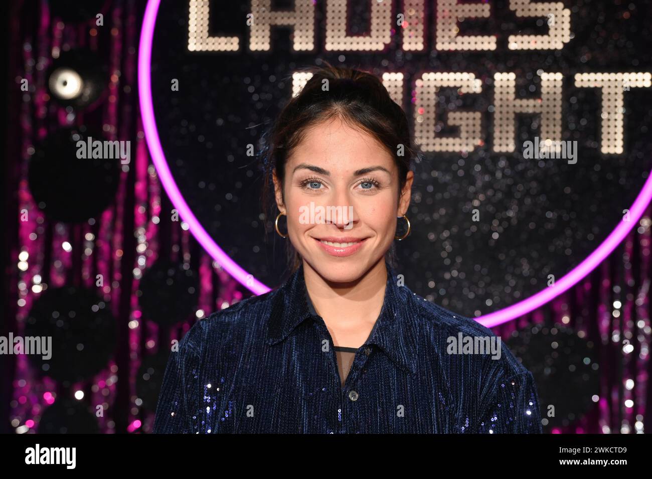 Köln, Deutschland. Februar 2024. Negah Amiri, Comedienne und ...