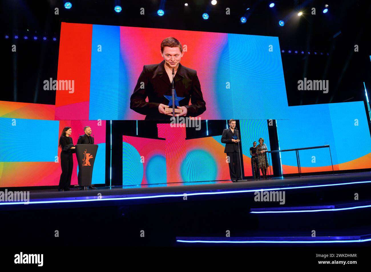 Thibaud DOoms bei der Gala zu den European Shooting Stars 2024 European ...