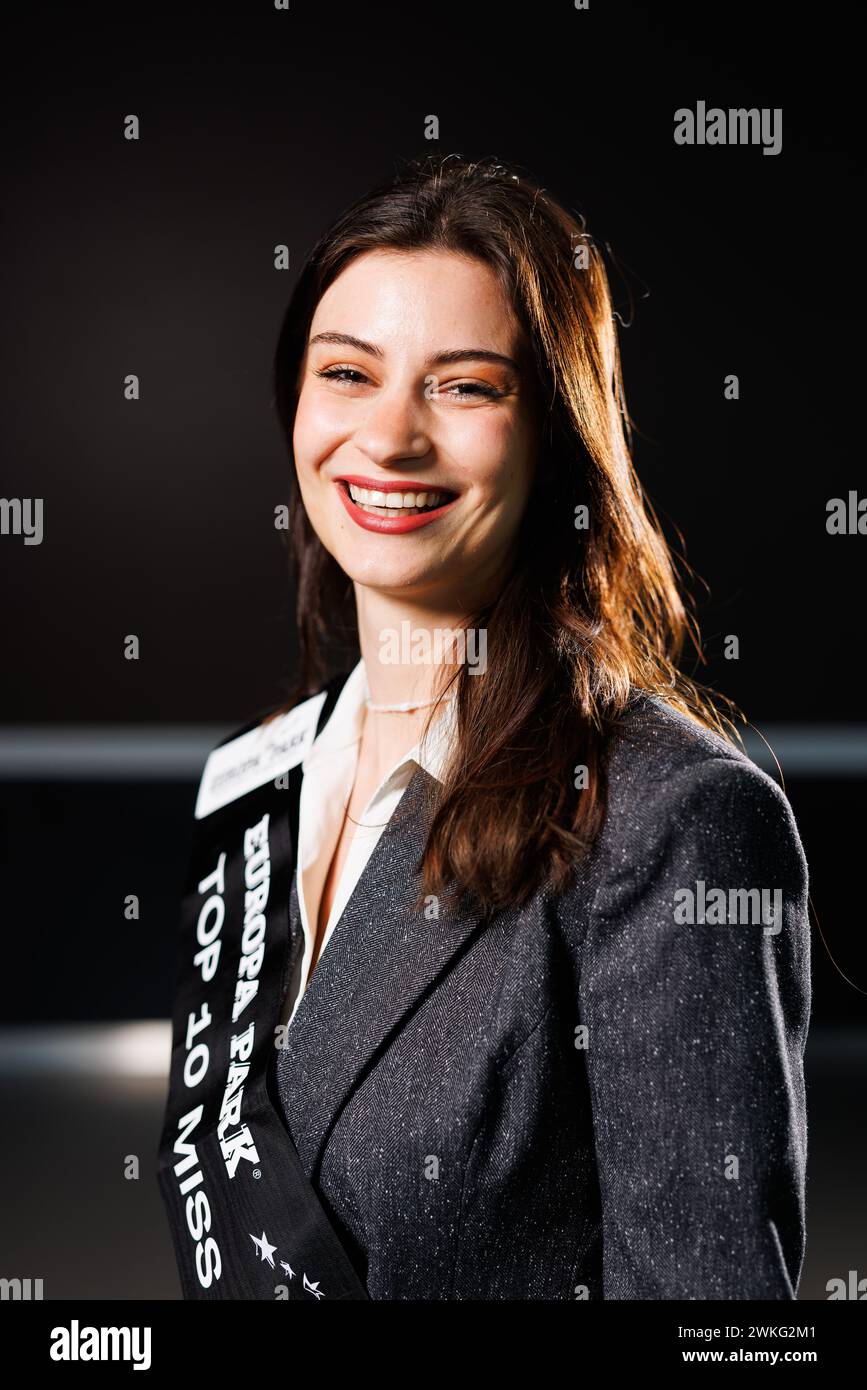 Rost, Deutschland. Februar 2024. MELDA Siraz, Teilnehmer am Finale von ...