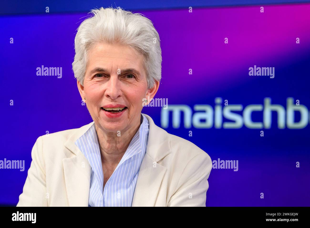 Marie-Agnes Strack-Zimmermann, FDP Verteidigungspolitikerin, zu Gast ...