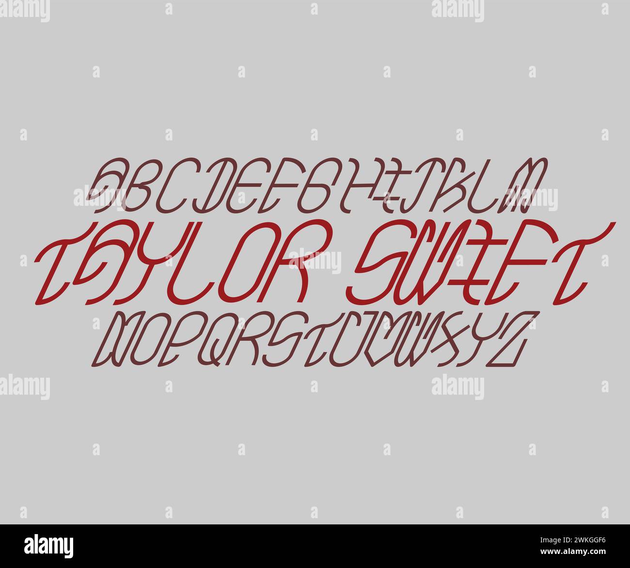 Kursive schriftarten -Fotos und -Bildmaterial in hoher Auflösung – Alamy