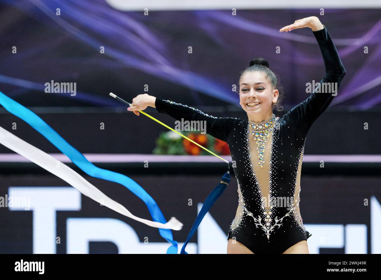 Chieti, Italien. Februar 2024. Alice Capozucco vom Team Armonia D ...