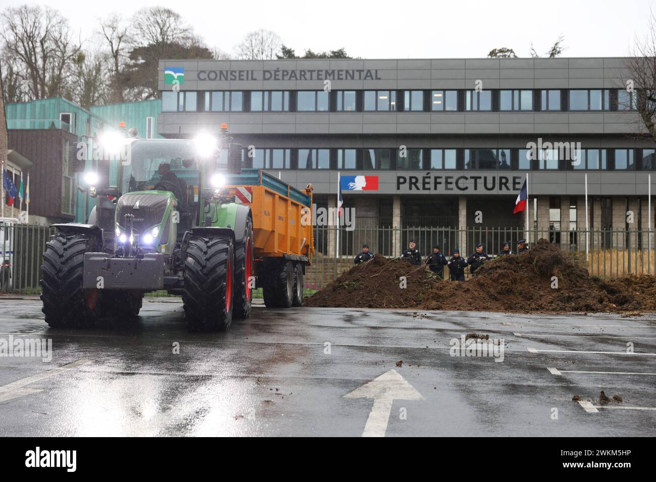© PHOTOPQR/LE TELEGRAMME/Vincent Le Guern ; Saint-Brieuc ; 21/02/2024 ...