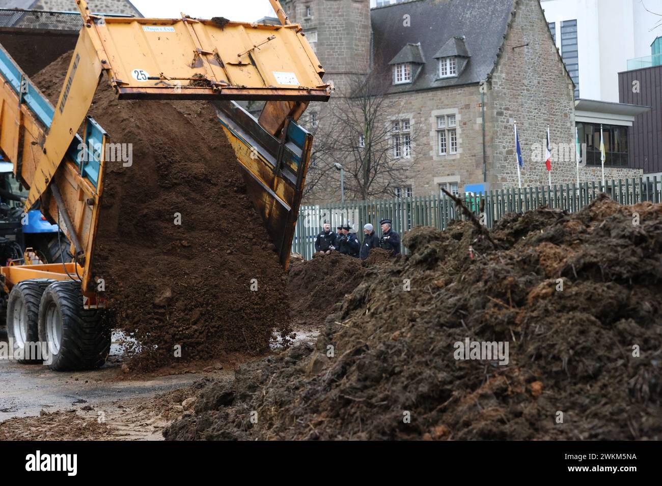 © PHOTOPQR/LE TELEGRAMME/Vincent Le Guern ; Saint-Brieuc ; 21/02/2024 ...
