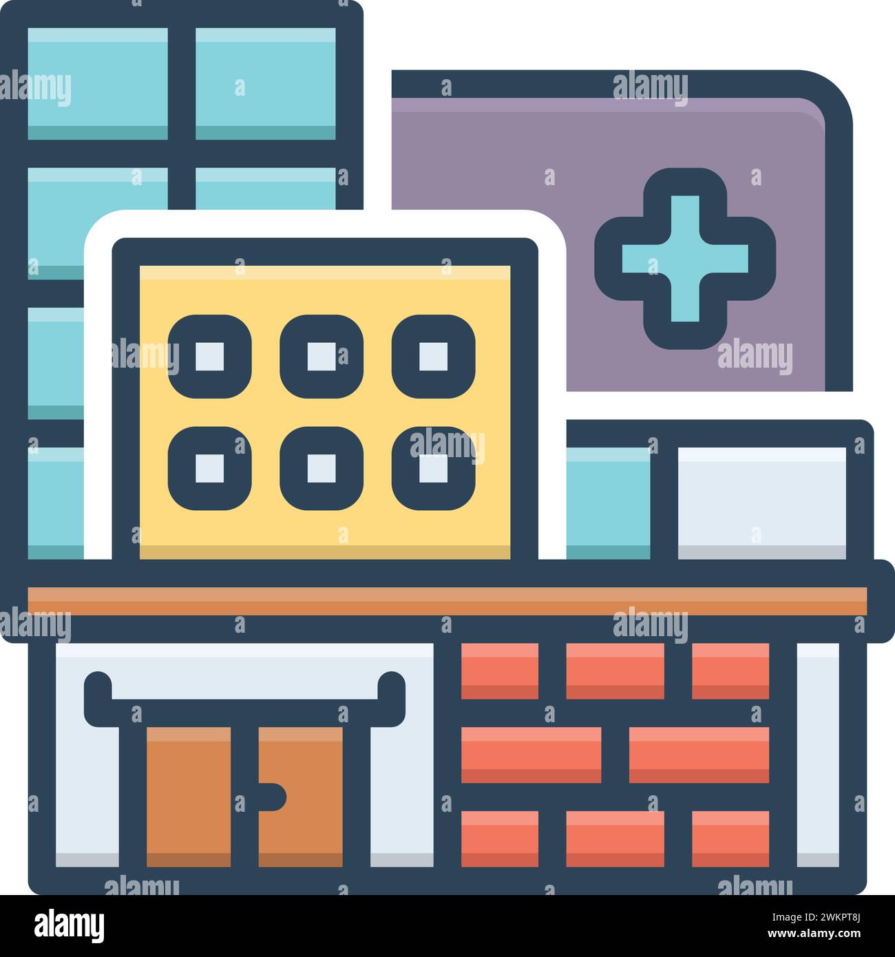 Krankenhaus und kliniken Stock-Vektorgrafiken kaufen - Alamy Krankenhaus und kliniken Stock-Vektorgrafiken kaufen - Alamy