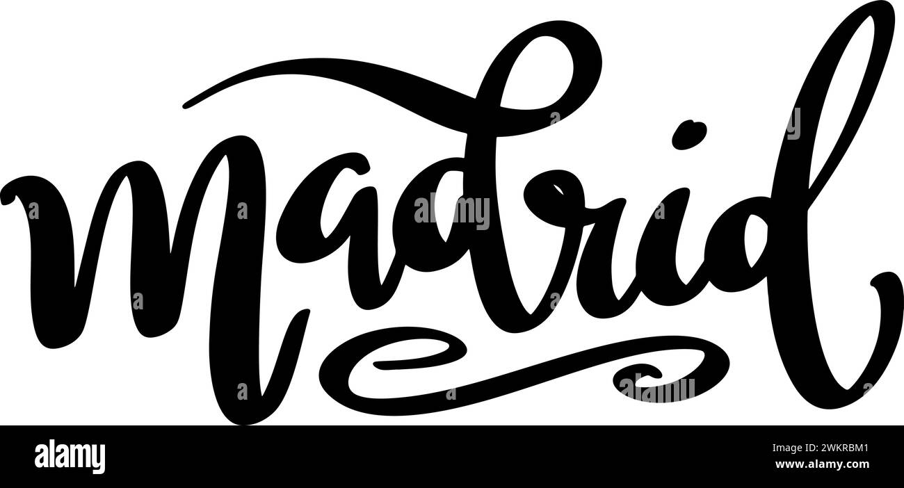 Art madrid Stock-Vektorgrafiken kaufen - Alamy