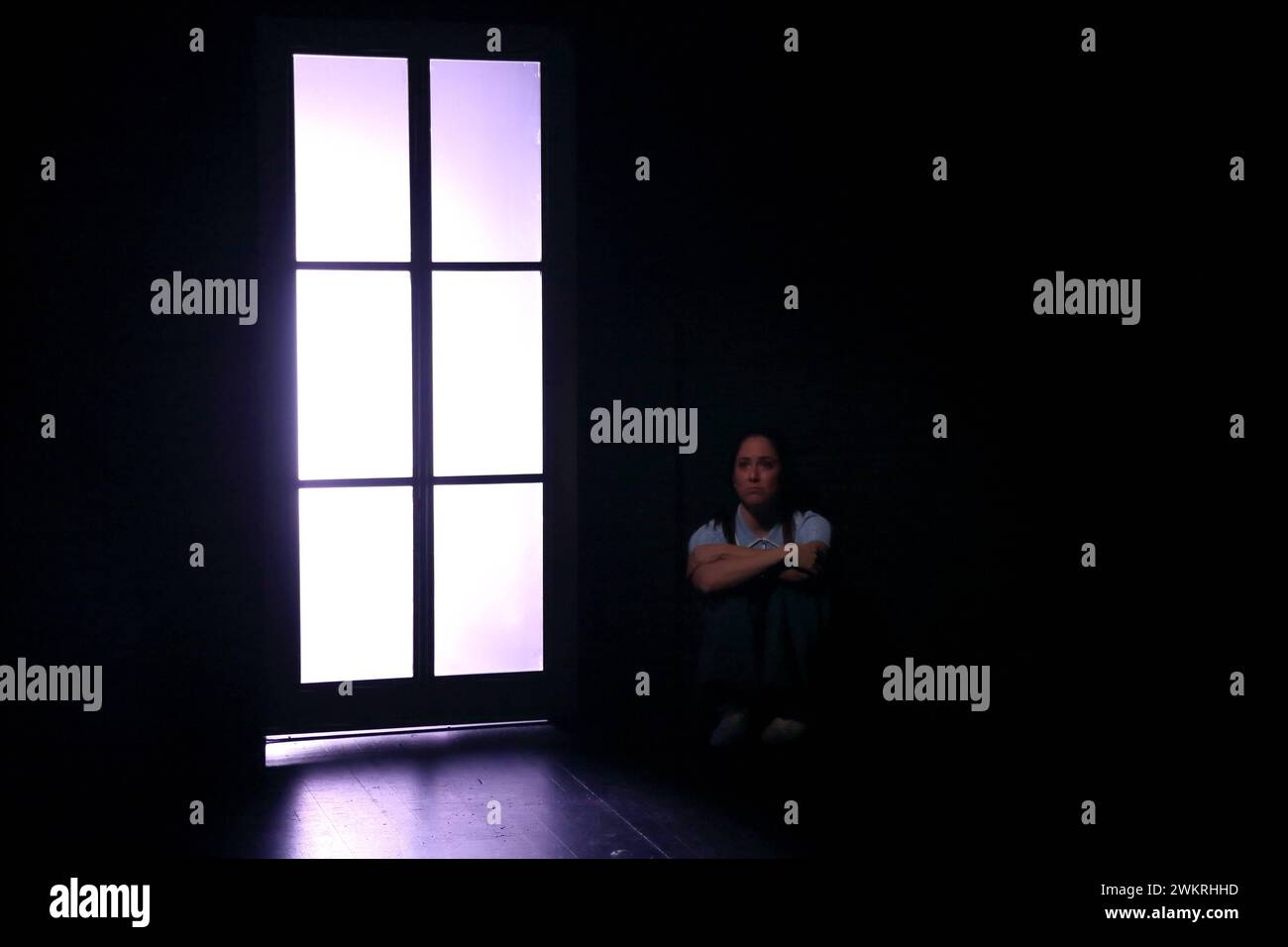 Vidina Popov während der Fotoprobe für das Stück Fremd im Maxim Gorki ...