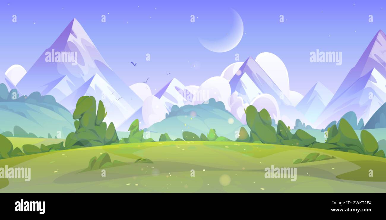 Am fuße der alpen Stock-Vektorgrafiken kaufen - Alamy