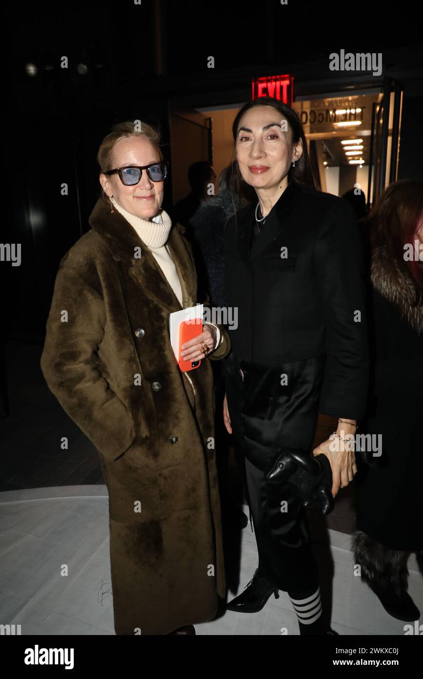 In der ersten Reihe der Thom Browne NYFW Herbst/Winter 2024-2025 Herren ...