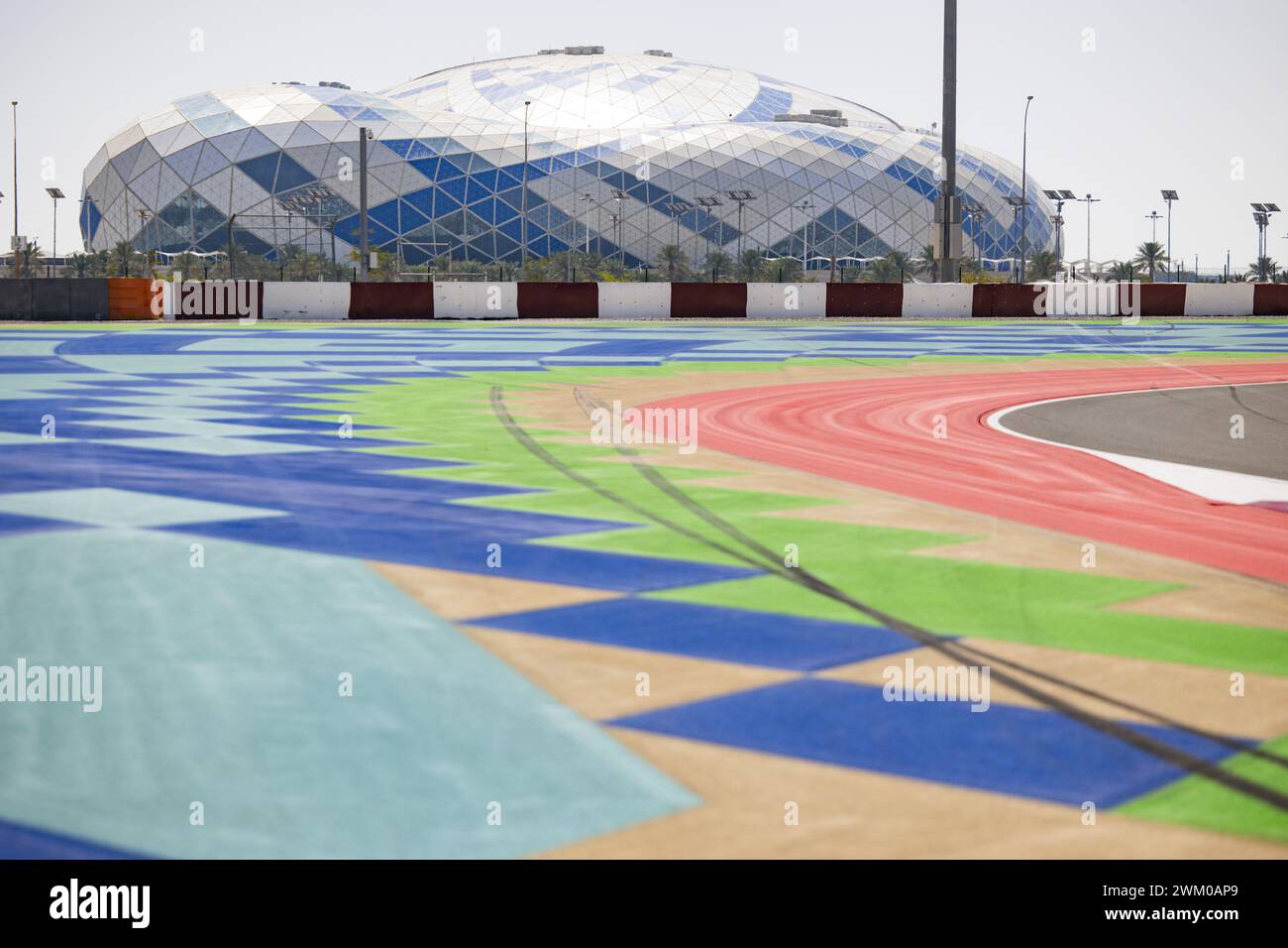 Illustration, Track, Lusail Sport Arena während des Prologs der FIA ...