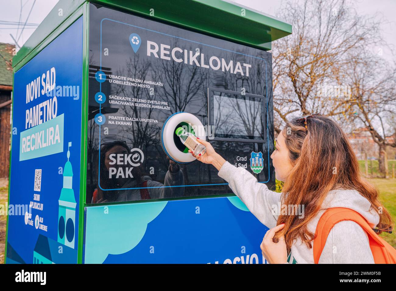 05 Januar 2024, Novi Sad, Serbien: Technologische Innovation für ...