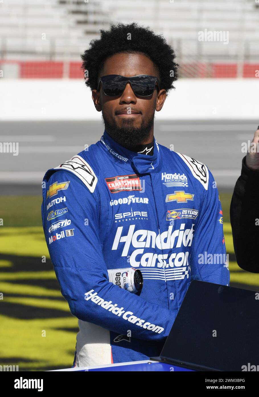 ATLANTA, GA - FEBRUARY 23: Rajah Carruth (#71 Spire Motorsports ...