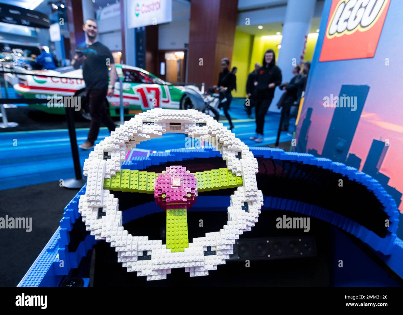 Toronto, Kanada. Februar 2024. Auf der Canadian International AutoShow ...