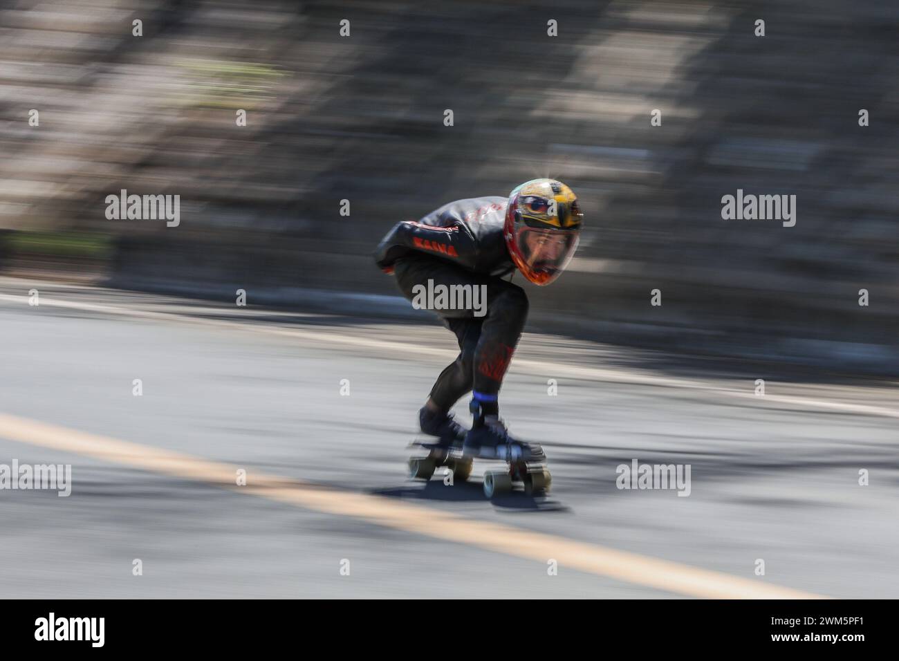 Provinz Cavite, Philippinen. Februar 2024. Der Spanier Marc Escoda ...