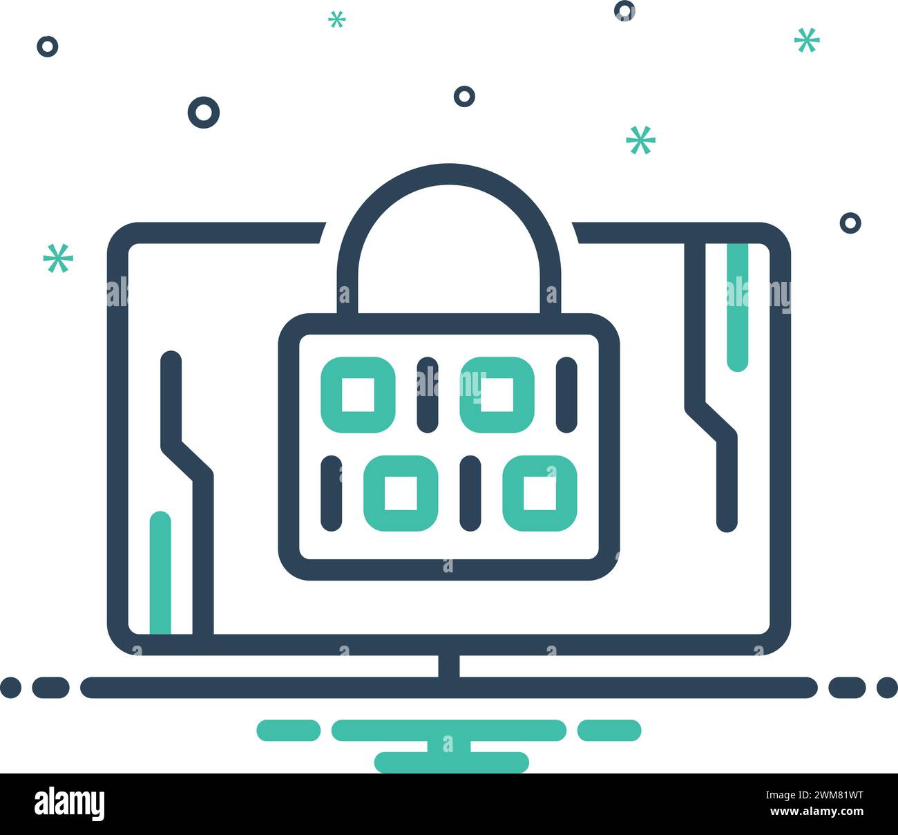 Byte symbol Ausgeschnittene Stockfotos und -bilder - Alamy