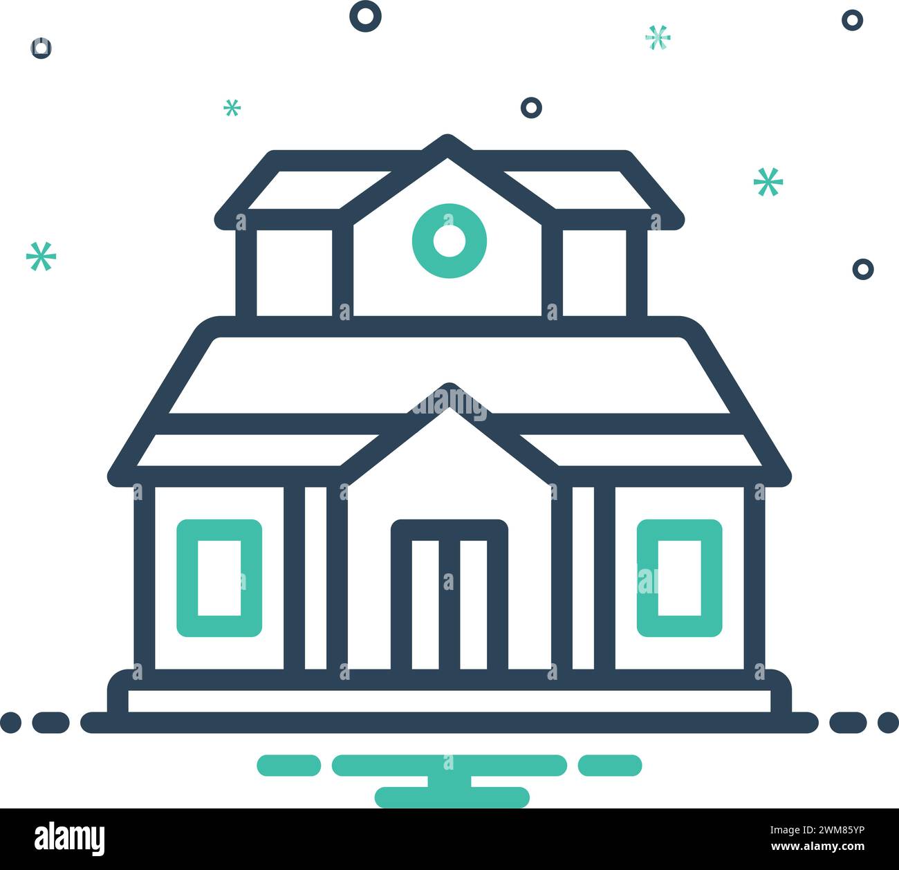 Logotipo de la escuela secundaria -Fotos und -Bildmaterial in hoher ...