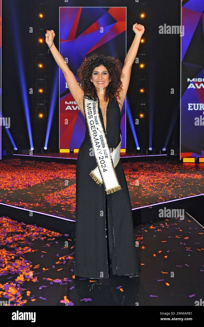 Miss Deutschland 2024. Apameh Schönauer anläßlich Ihrer Wahl zur Miss ...