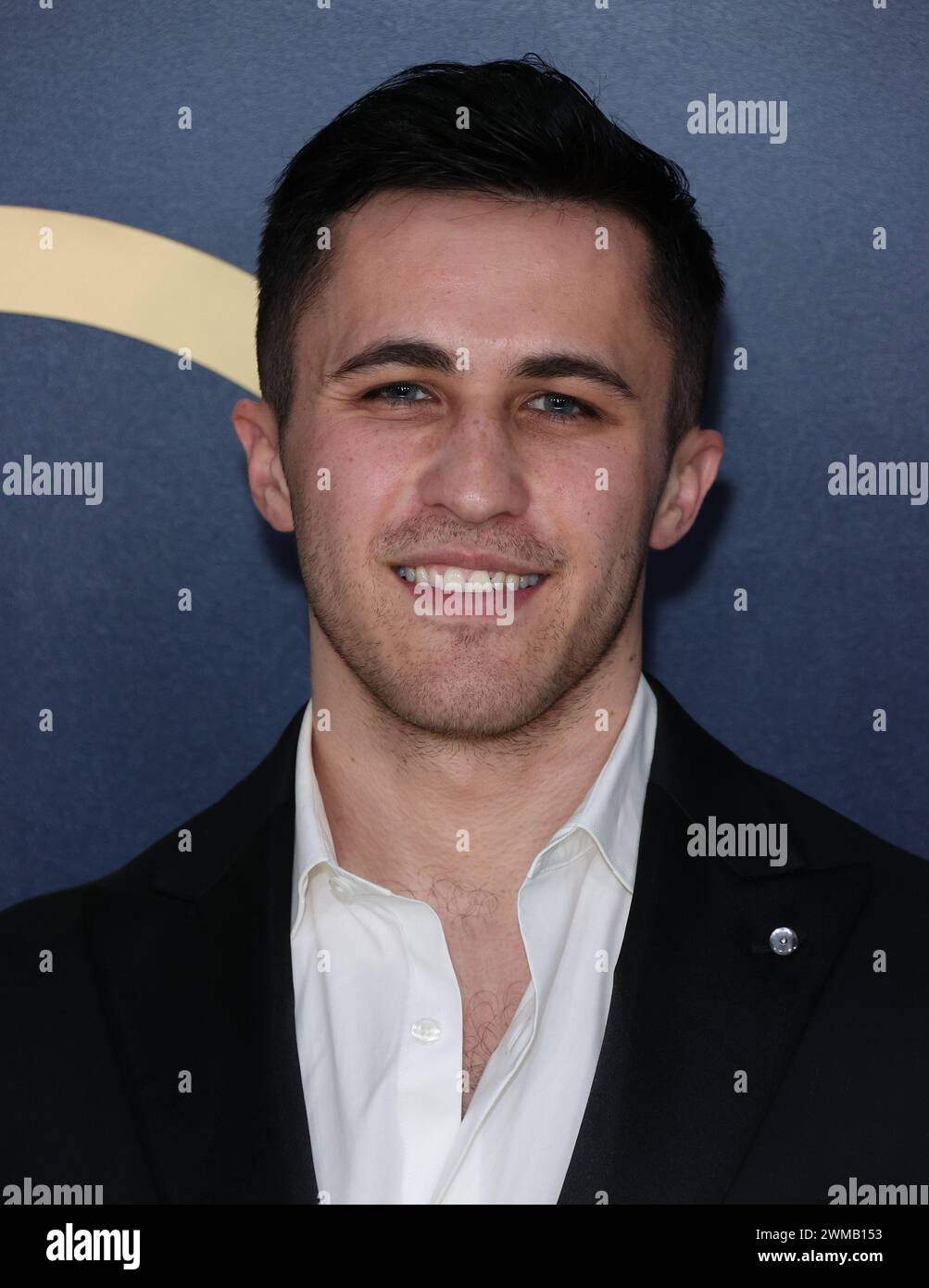 LOS ANGELES, KALIFORNIEN, USA – 24. FEBRUAR: Chris Olsen kommt am 24 ...