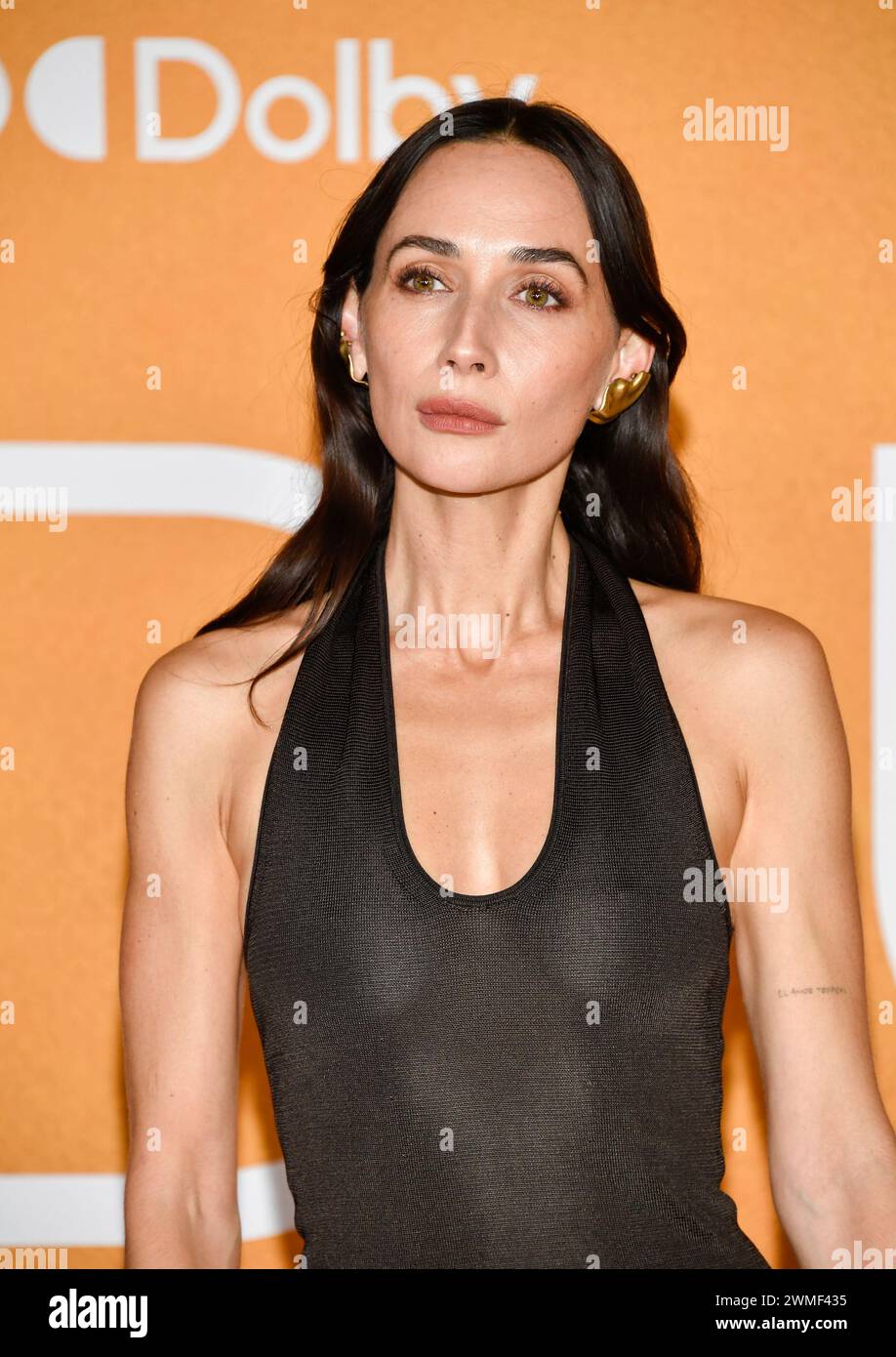 Rebecca Dayan attends the premiere of "Dune: Part Two" at Lincoln ...