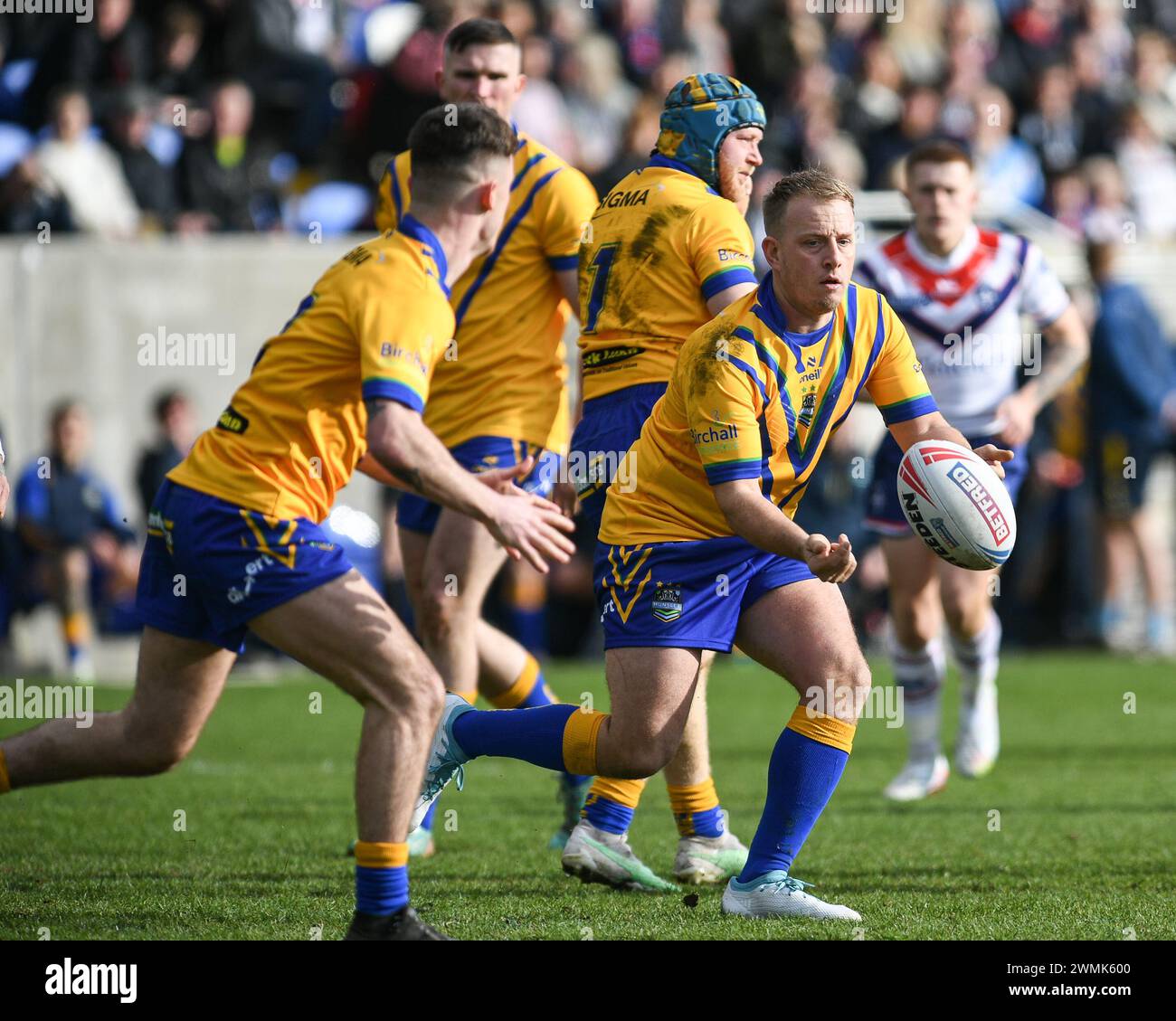 Wakefield, England - 25. Februar 2024 - Danny Rowse von Hunslet ARLFC ...