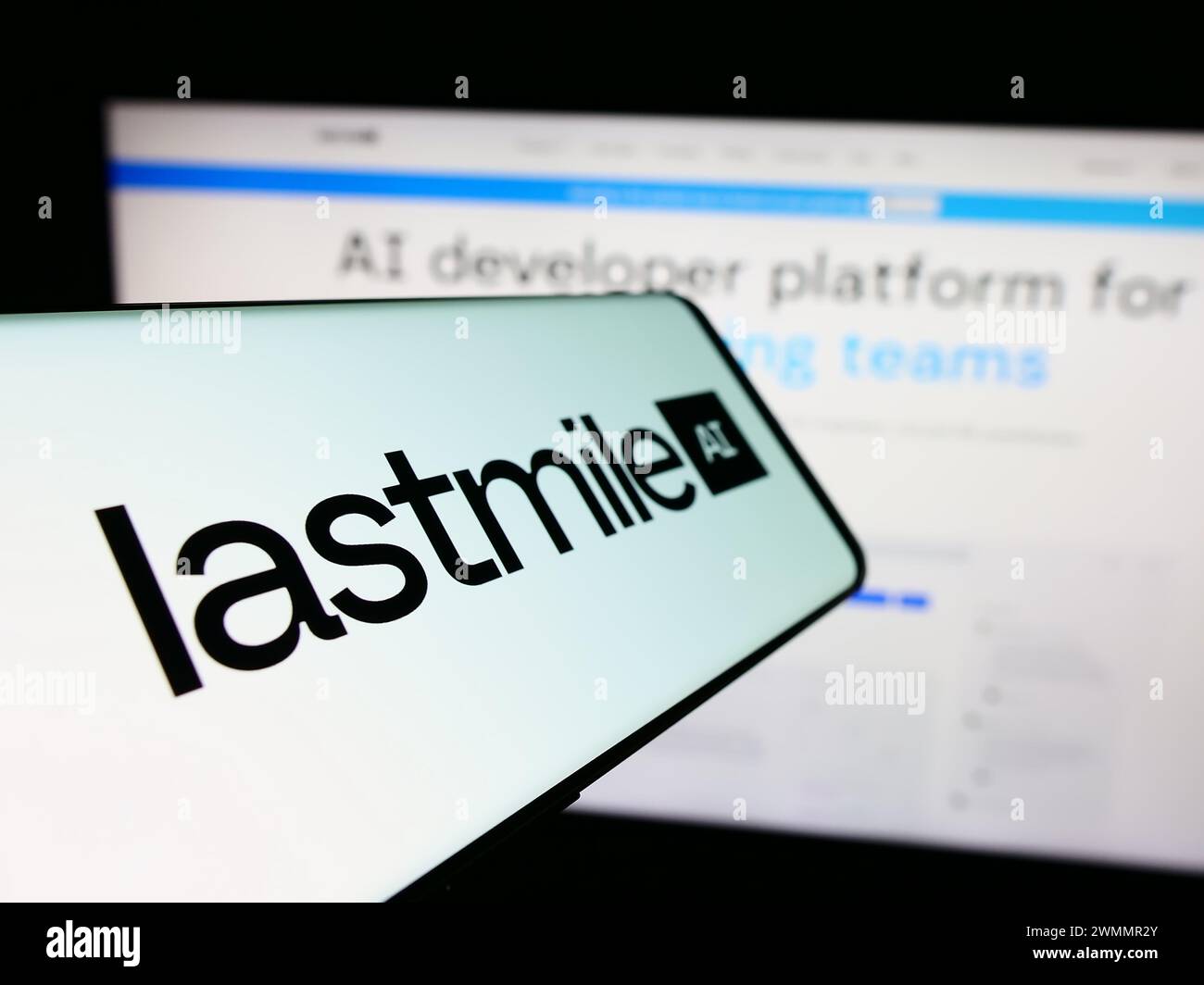 Lastmile ai logo -Fotos und -Bildmaterial in hoher Auflösung – Alamy