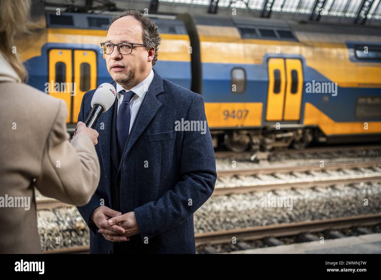 AMSTERDAM - Direktor Wouter Koolmees spricht nach der Vorstellung der ...