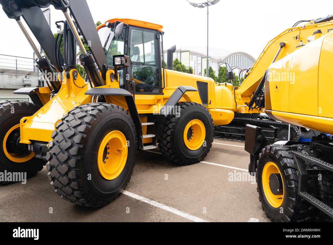Gelber bauwagen -Fotos und -Bildmaterial in hoher Auflösung – Alamy