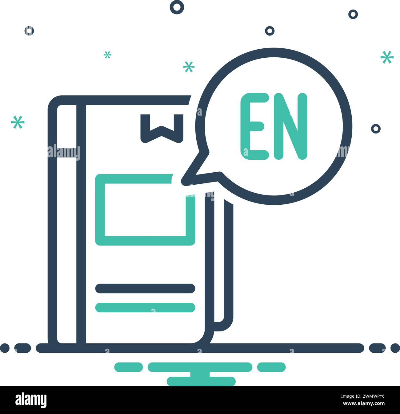 English textbook Stock-Vektorgrafiken kaufen - Alamy