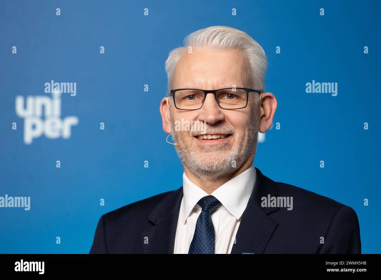Michael LEWIS, Vorstandsvorsitzender, CEO, Bilanzpressekonferenz der ...