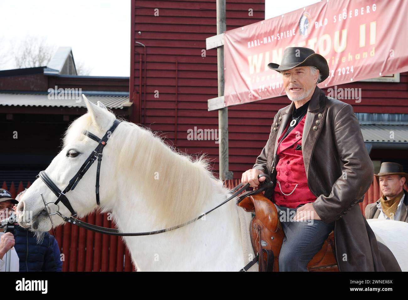 Nick Wilder Als Gangster Emery Forster .. Karl-May-Spiele Bad Segeberg ...