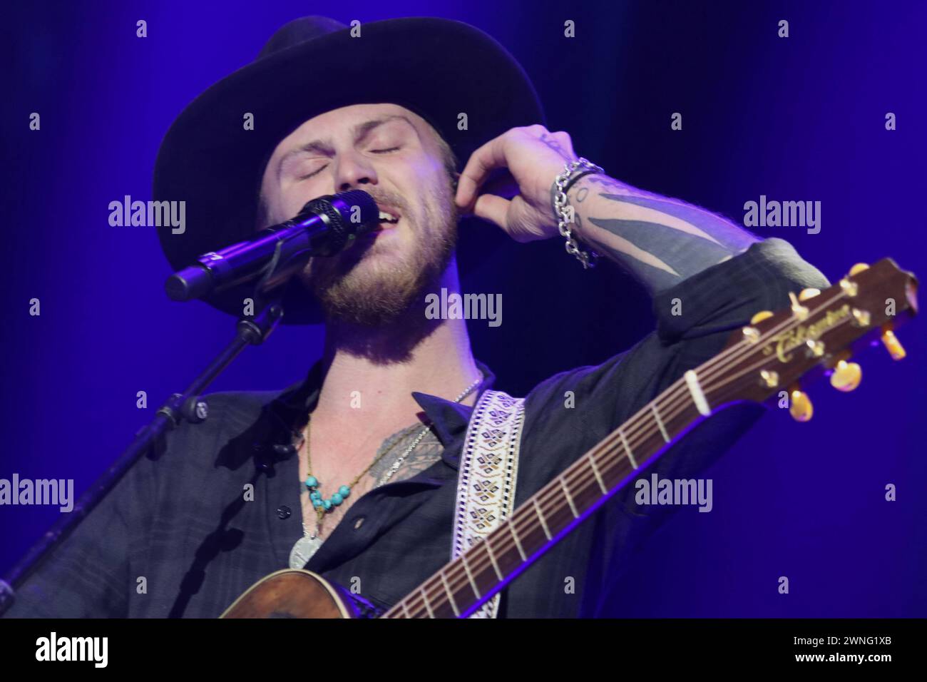 Countrysänger Jackson Dean beim C2C 2024 in Berlin Auftritt beim ...