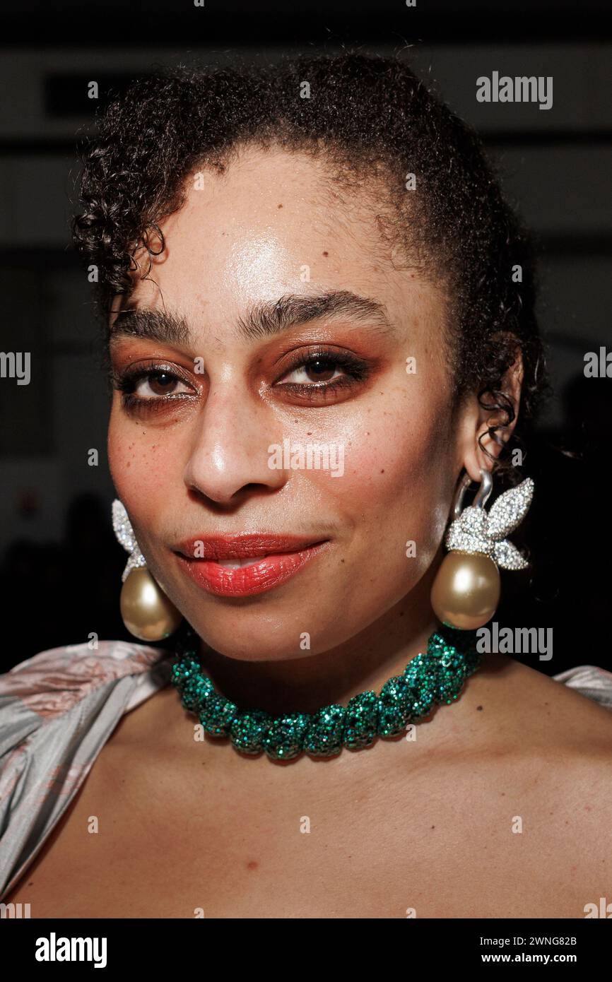 Celeste Epiphany Waite a.k.a. Celest attends the Vivienne Westwood Fall ...