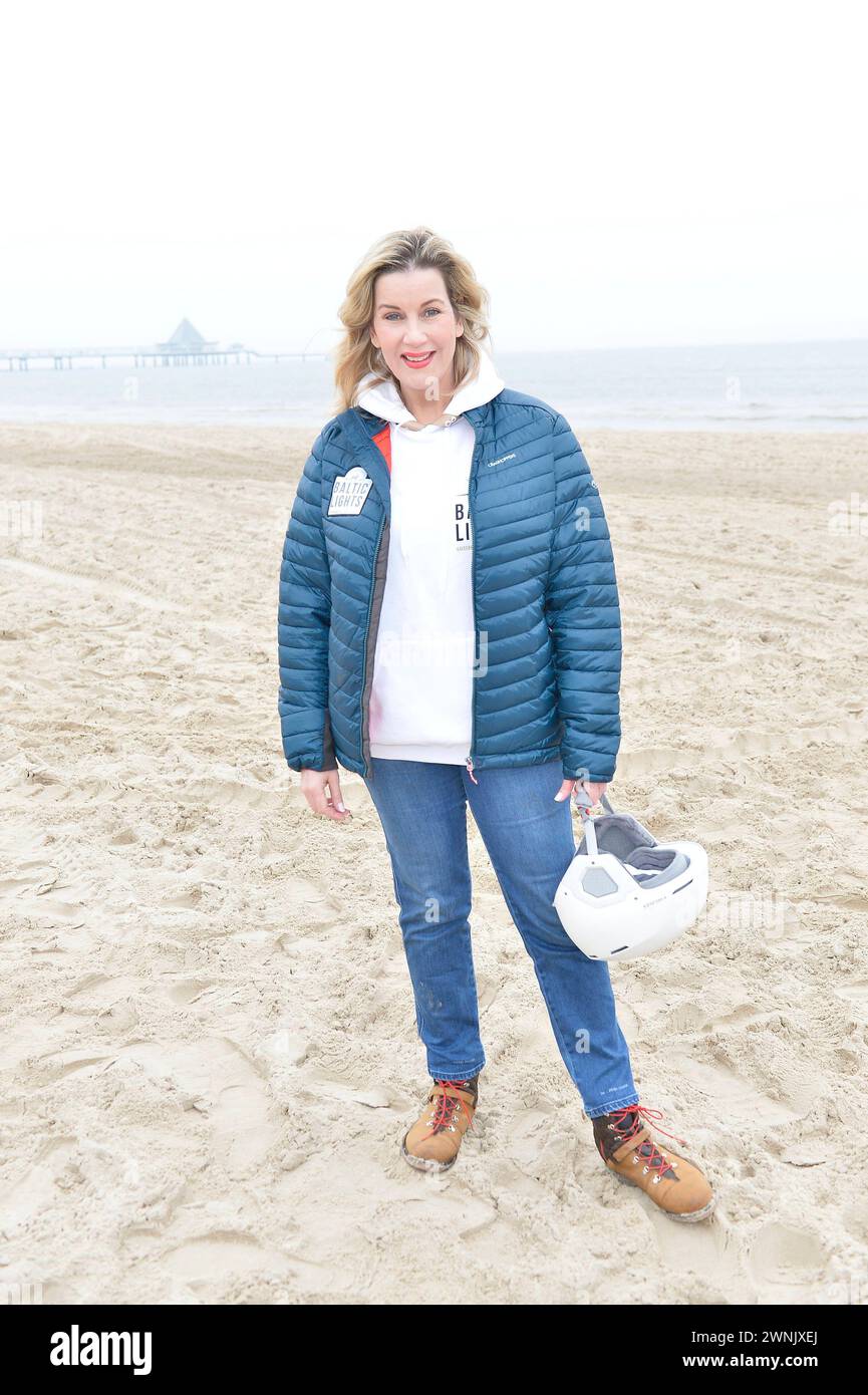 Alexa Maria Surholt bei den Baltischen Lichtern in Heringsdorf auf ...