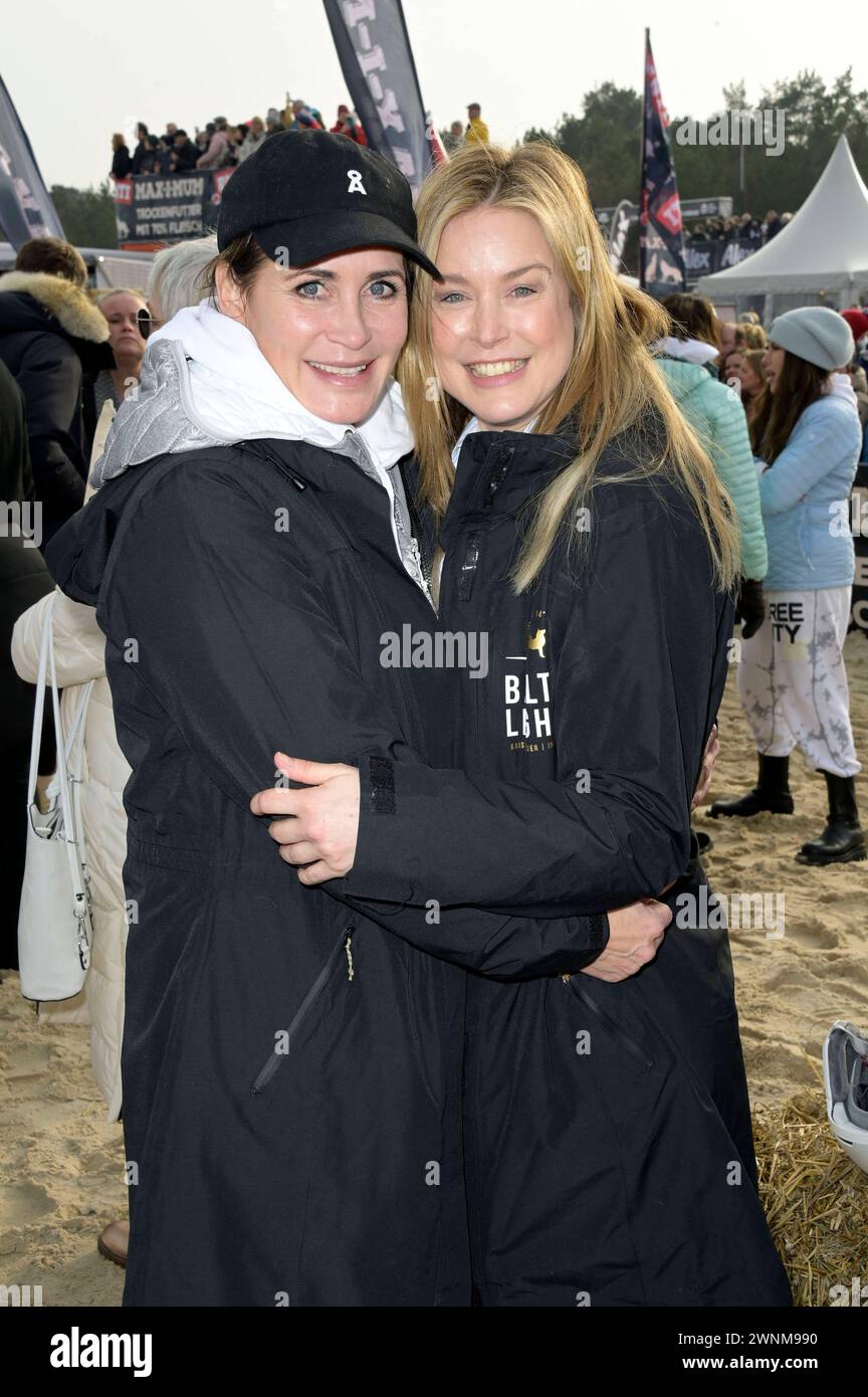 Anja Kling und Nina Ensmann beim Baltic Lights 2024 Charity-Hunderennen ...